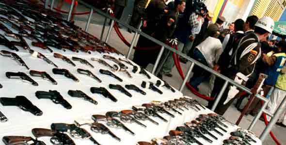 Jornada de desarme en Bogotá