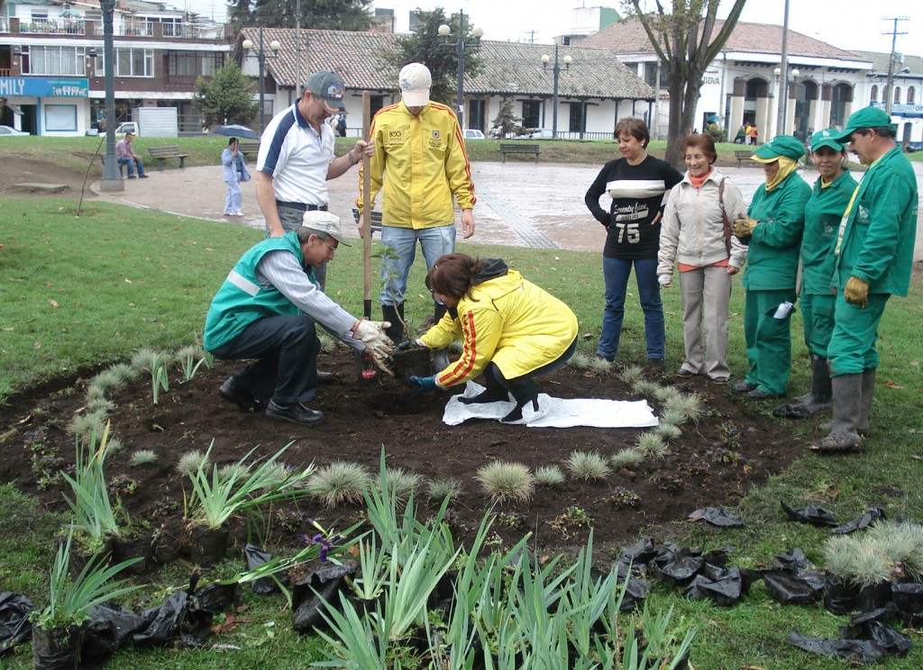 Parque Fundacional de Fontibón, 600 plantas ornamentales para parque de ...