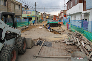 Riesgo para estudiantes por excavación profunda en Fontibón